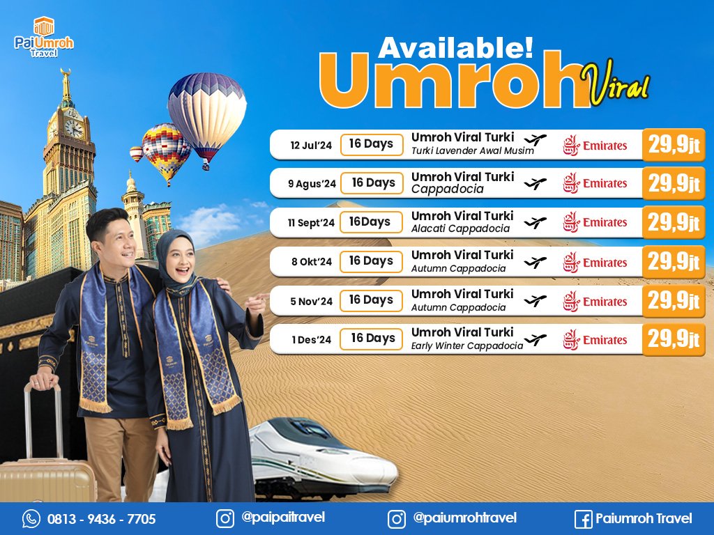 Menuju Baitullah Bersama PaiUmroh - PaiUmroh