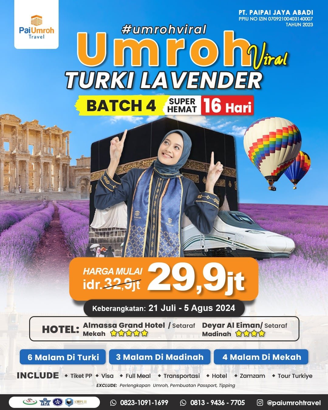 Menuju Baitullah Bersama PaiUmroh - PaiUmroh